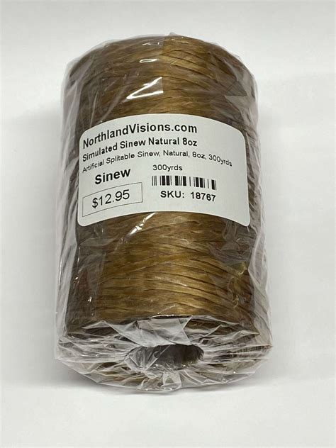 Simulated Sinew Natural 8oz Northland Visions