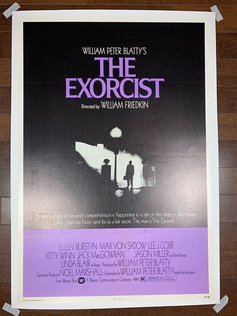 Exorcist Linda Blair 1973 One Sheet Movie Poster Lb 4597957950