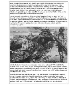 Wwii The Japanese Attack On Pearl Harbor By Chalk And Paper Tpt