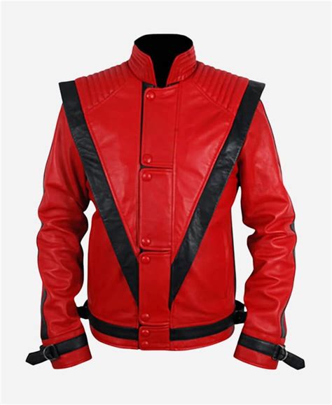Michael Jackson Red Thriller Jacket Jacket Era