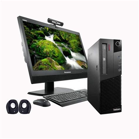 I7 Lenovo Desktop Computer System Hard Drive Capacity 500gb Screen