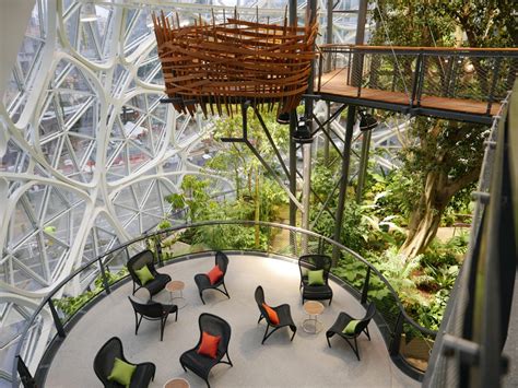 Welcome To Amazons Jungle Inside The Spheres Where 40 000 Plants Create A Stunning Urban