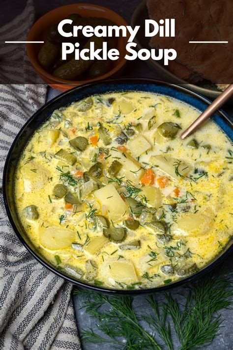 Creamy Dill Pickle Soup Zupa Ogórkowa Artofit