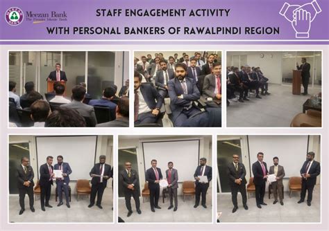 Staff Engagement Activity Held With Personal Bankers Of Rawalpindi