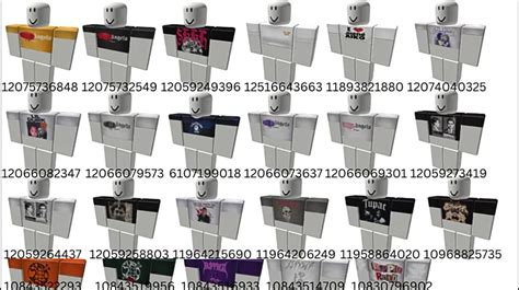 Roblox Shirts Codes