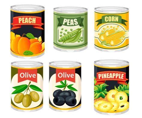 Canned Food Clipart