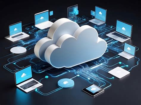 Premium Ai Image The Realm Of Cloud Based Storage Secure Protect Data And Accessibility From