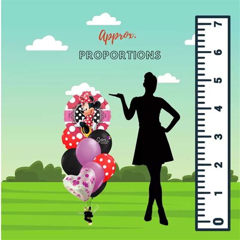 Hbd Minnie Mouse Blast Helium Balloons Birthday Balloon Delivery In