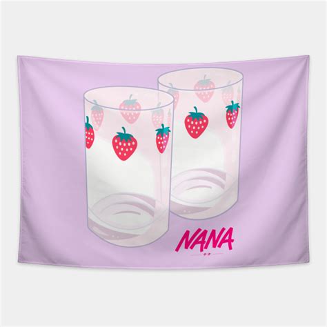 Nana Strawberry Glasses Nana Tapestry Teepublic