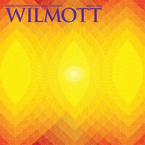 Wilmott Magazine March 2024 Issue Luigi Ballabio