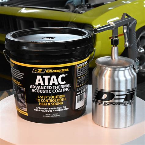 Atac™ Advanced Thermal Acoustic Coating 1 Gallon Design Engineering Inc
