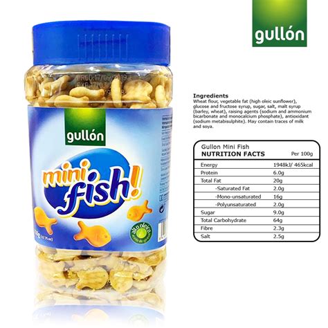 Gullon Mini Fish 350gm Shopee Malaysia