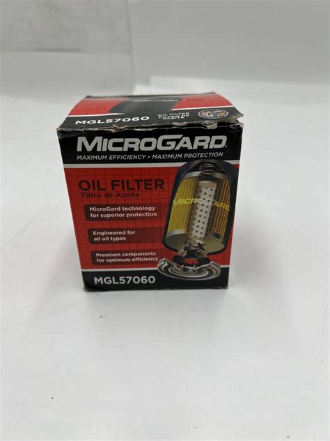 Qty 3 Microgard Engine Oil Filter Mgl57060 Replaces Carquest 84060
