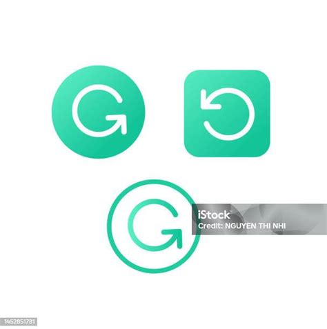 다시로드 아이콘 화살표 새로 고침 아이콘 라운드 간단한 버튼 원형 벡터 기호입니다 검은색에 대한 스톡 벡터 아트 및 기타 이미지