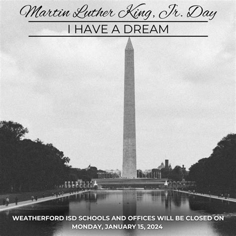 School Holiday Monday January 15 2024 Bill W Wright Elementary