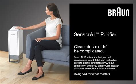 Braun Sensorair Air Purifier Home And Kitchen