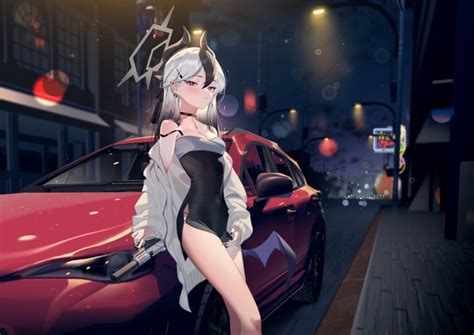 Karasu San Syh3iua83 Kayoko Blue Archive Kayoko Dress Blue Archive Blue Archive