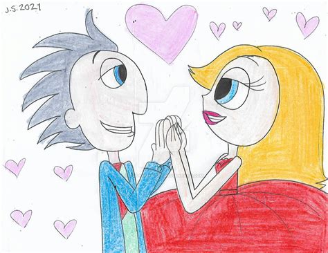 Flint Lockwood And Sam Sparks Dancing By Toonguy971st On Deviantart