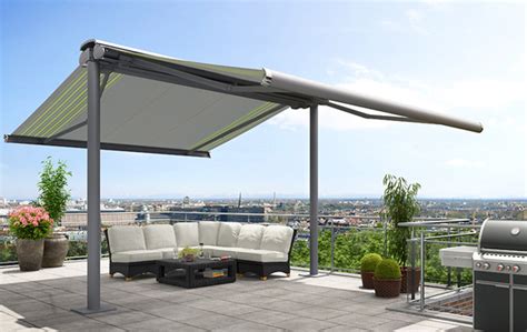 Butterfly Awnings Free Standing Retractable Awning Systems