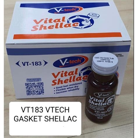 Vtech Gasket Shellac 59ml Shopee Philippines
