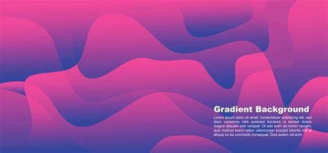 Gradient Wave Liquid Background Purple Pink 42125889 Vector Art At Vecteezy