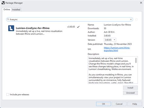 Download Lumion LiveSync For Rhino Lumion User Support