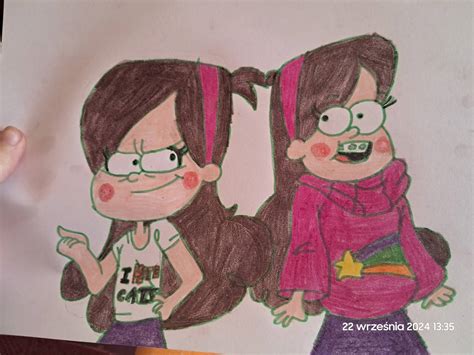 Anti Mabel And Mabel By Elma100 On Deviantart