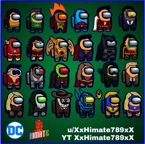 Among Us Custom Colors