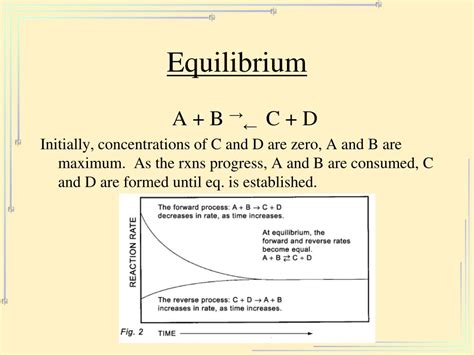 Ppt Ch 1718 Reaction Kinetics And Chemical Equilibrium Powerpoint