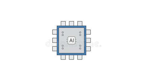 A Computer Processor With A Processor Chip On Top Of It Stock Footage