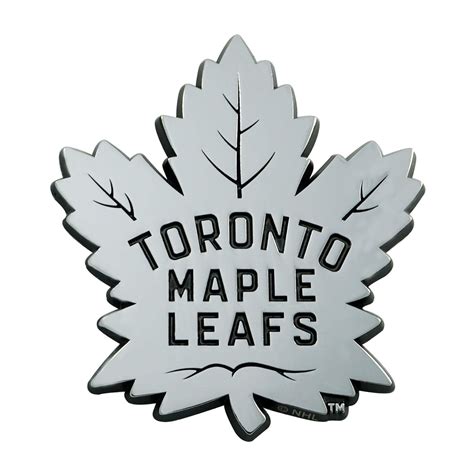 Toronto Maple Leafs 3d Chrome Emblem Toronto Maple Maple Leafs