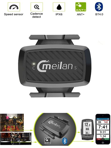 Bicycle Accessories Bike Cadence Speedometer Senso Grandado