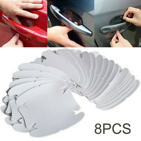 Car Door Protectors Bump Stop Edge Guard Strip Dent Reflectors Clip On