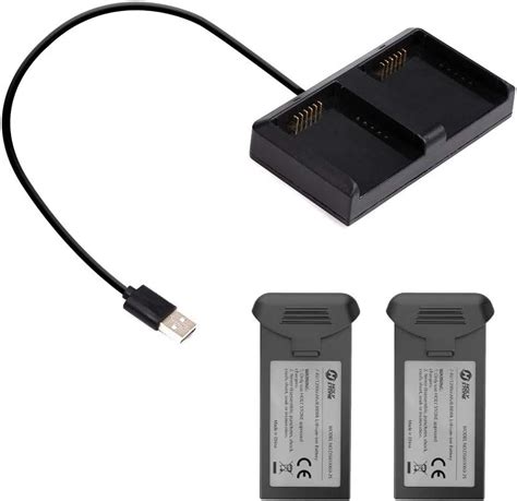 Deerc Battery Charger And 2 Pcs Modular Batteries For Hs120d Cell Phones And Accessories