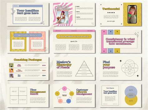 Modèle De Masterclass Canva Pour Coach De Vie Professionnelle Présentation De Webinaire