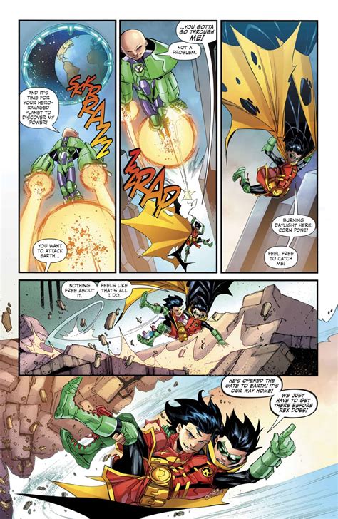 Dc Comics Universe And Adventures Of The Super Sons 11 Spoilers And Review
