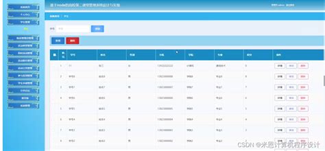django计算机毕设基于node的高校第二课堂管理系统设计与实现3r0099 高校第二课堂活动管理系统 csdn博客