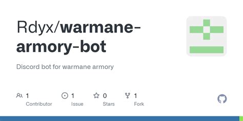 Github Rdyxwarmane Armory Bot Discord Bot For Warmane Armory