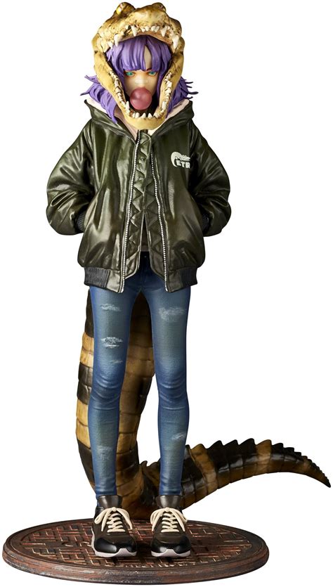 ガレージキットとして注目を集めた『crocogirlクロコガール』が、塗装済み完成品フィギュアとしてブラッシュアップ！：マピオンニュース