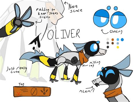 Oliver Ref Sheet By Paperpelican7 On Deviantart