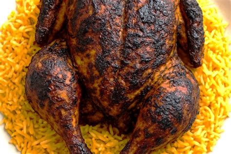 Saudi Dajaj Mashwi Recipe Grilled Chicken Delight