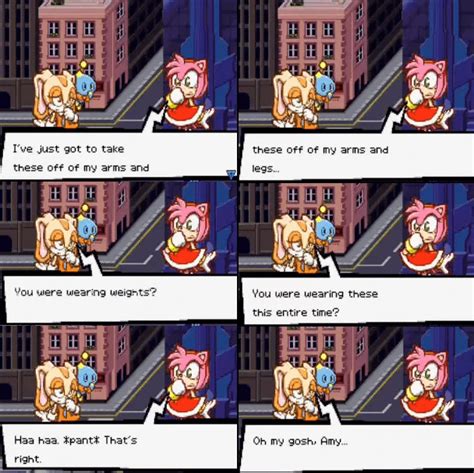 The Weights Are Coming Off Momodr0id Rsonicthehedgehog