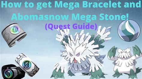 How To Get Mega Bracelet And Abomasnow Mega Stone In Pokémon Revolution Online Mega Stone Guide