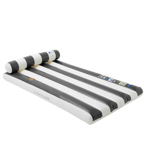 Sunnylife Luxe Lilo Black Stripe Lecon7pt