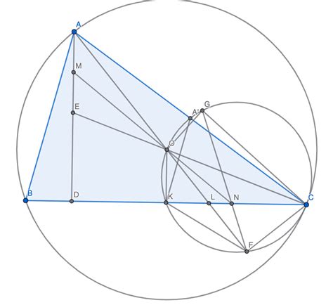 Geometry Using Homothety To Prove Cyclic Quads Mathematics Stack