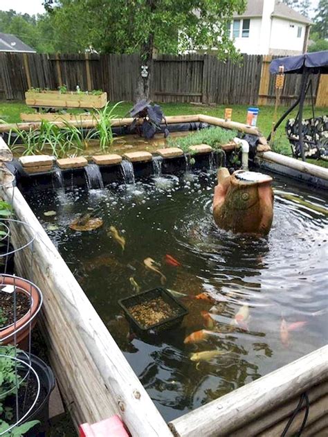 Koi Pond Bog Filter Design Wonderful Koi