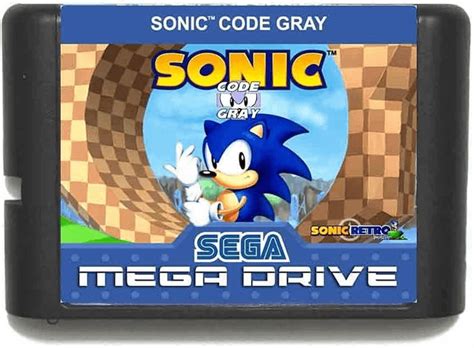 Does Anyone Have The Full Box Art For Sonic Code Gray R Segagenesis