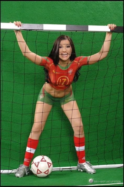 World Cup Soccer Girls Body Paint
