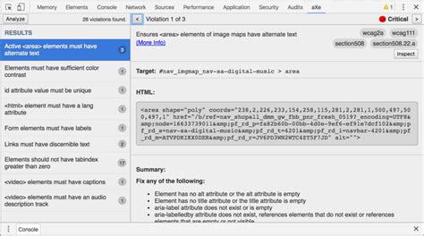 Four Free Tools For Automated Accessibility Testing Of Web Apps