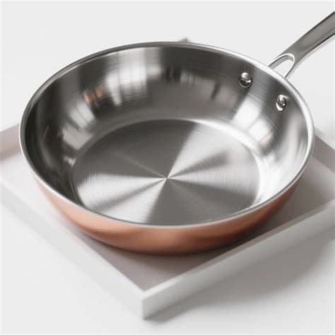 Free Copper Bottom Skillet Image Skillet Copper Stainless Download At Stockcake